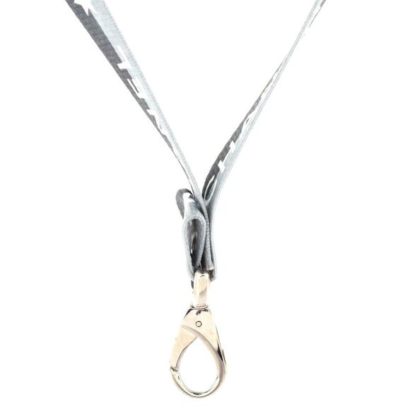 CHANEL | Bags | Chanel Logo Lanyard Nylon Gray | Poshmark